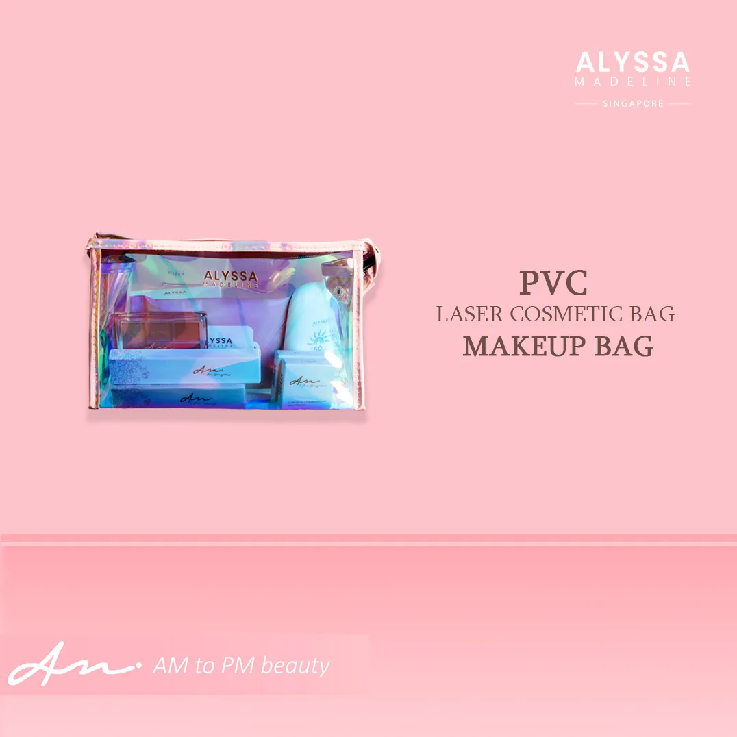 Alyssa Madeline PVC Leser Makeup Bag - Alyssa Madeline
